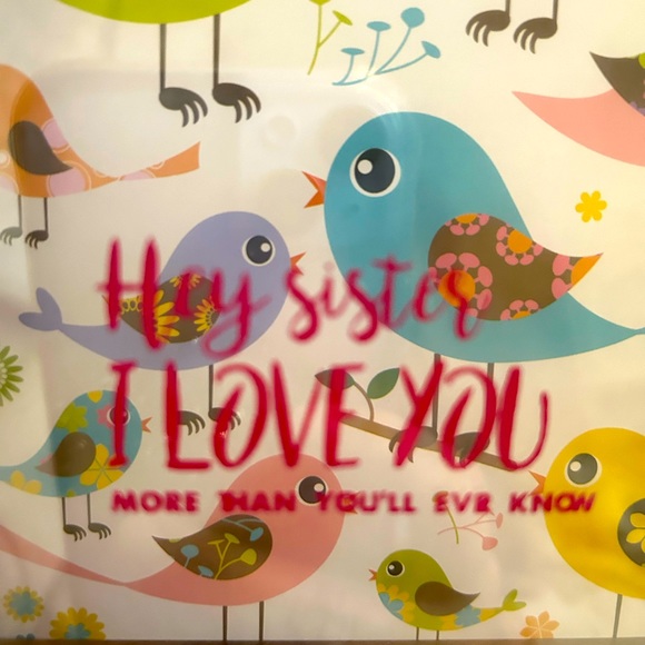 Accents | Hey Sister I Love You More Than You Will Evr Know Themed ...